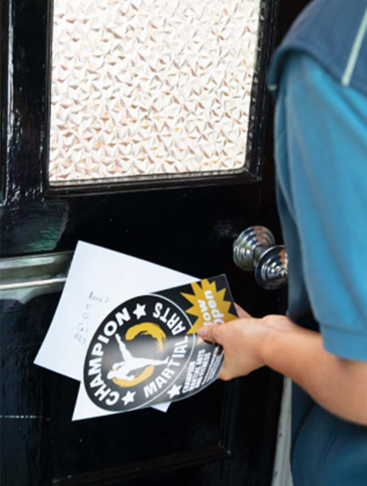 Leaflet Distribution Service | An Post Door Leaflet Delivery