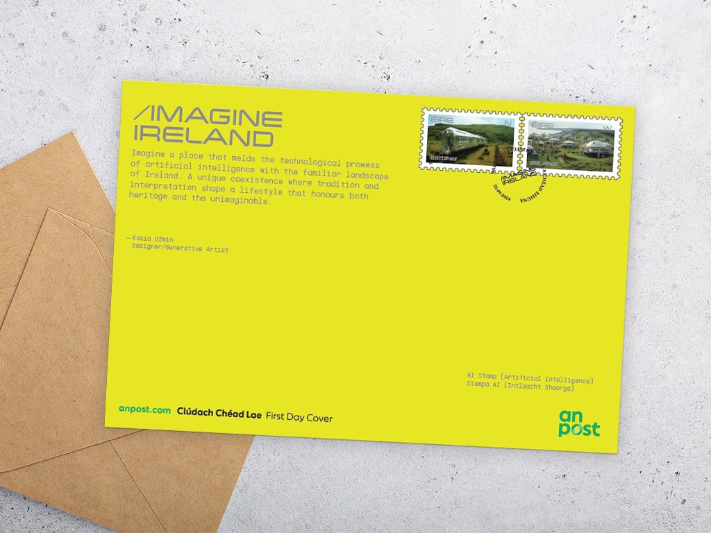 Shop Imagine Ireland - AI Stamp Design at An Post