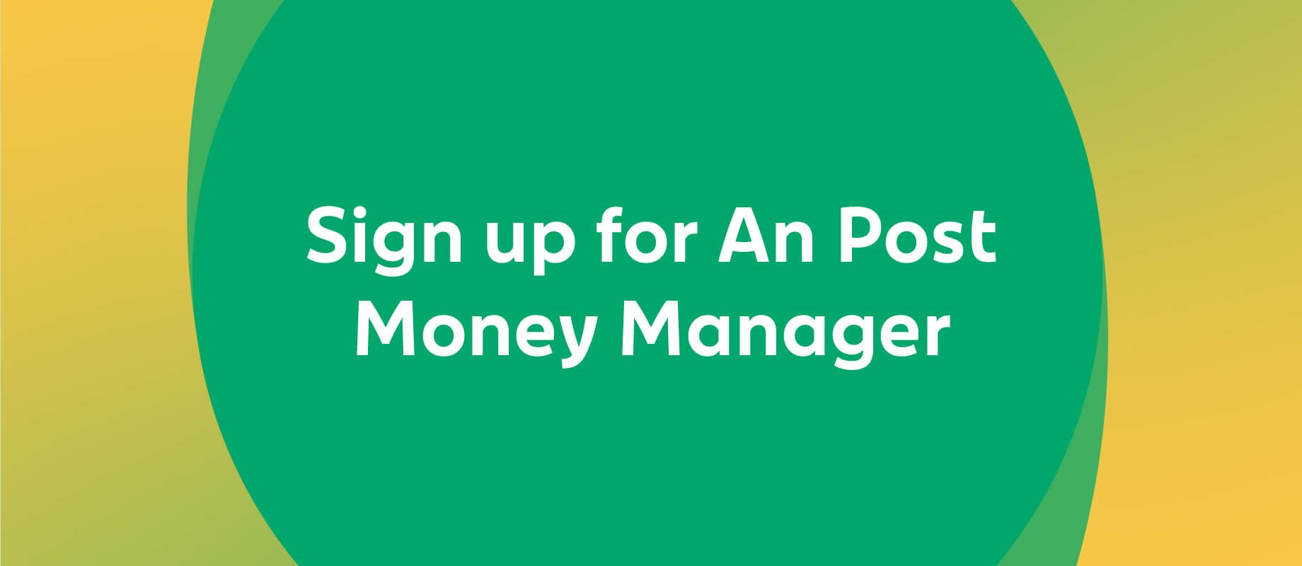 Manage Finances with Money Manager | An Post Money App