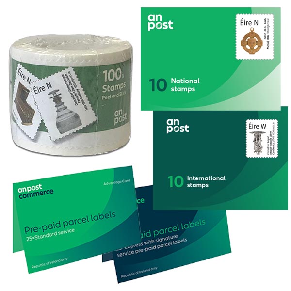 Packs of Stamps & Labels | Stamp Booklets | An Post