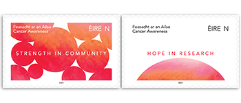 New Irish stamps support Cancer Awareness | An Post